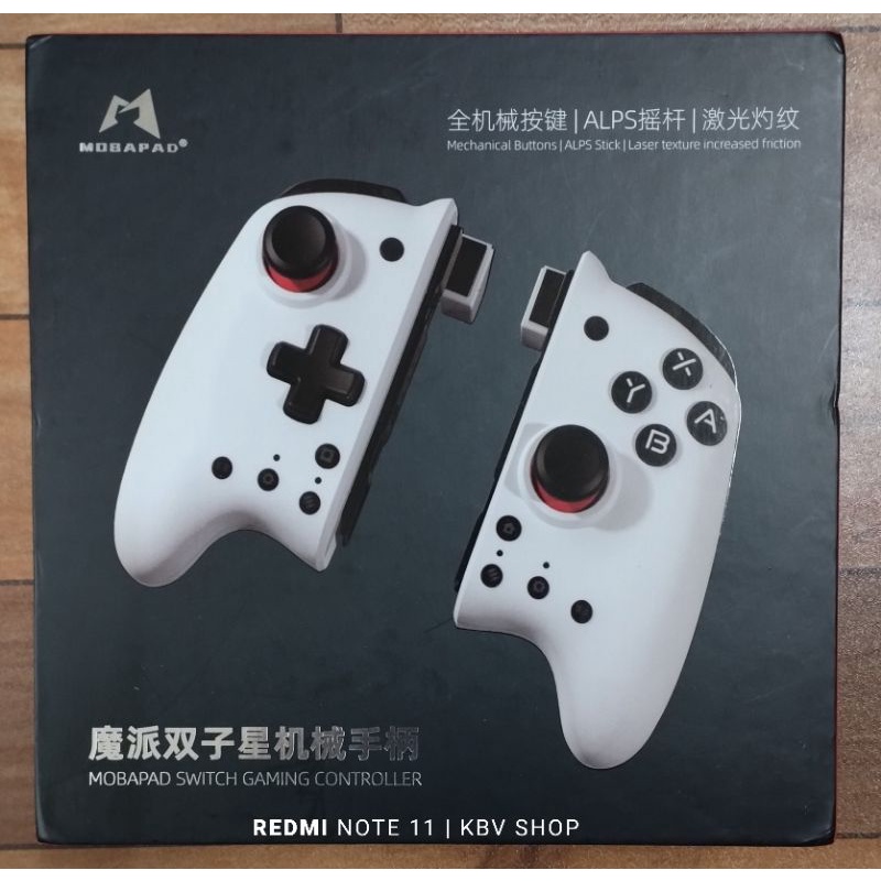 (ทักแชทรับโค๊ด)(มือ 1,2 พร้อมส่ง)จอย Mobapad M6 : Joy Controller Dual Pad for Nintendo Switch ...