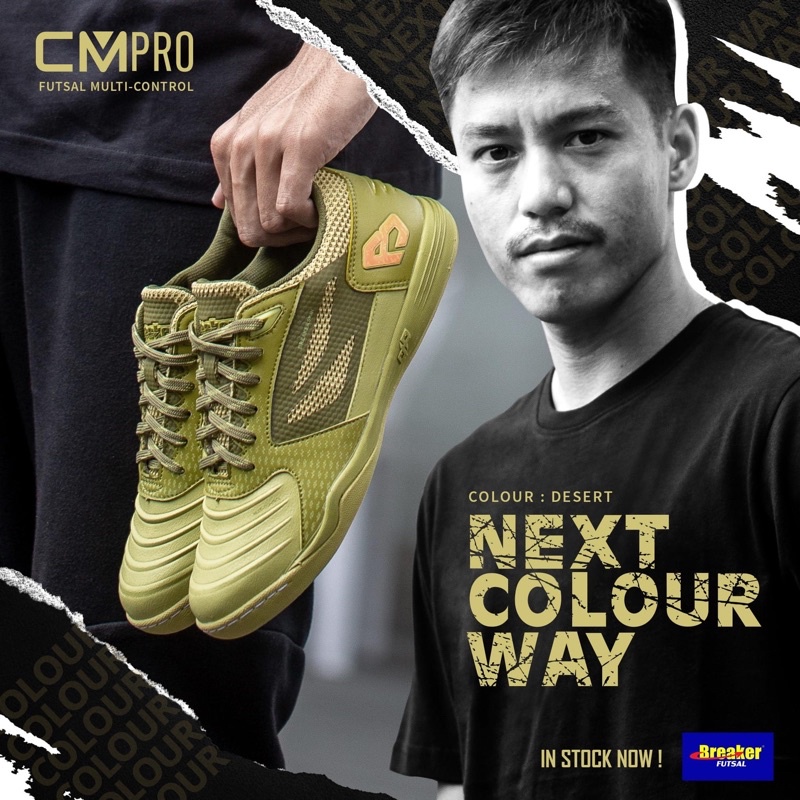 รองเท้าฟุตซอล Breaker Cmpro (CM007) ตัวท็อป | Shopee Thailand