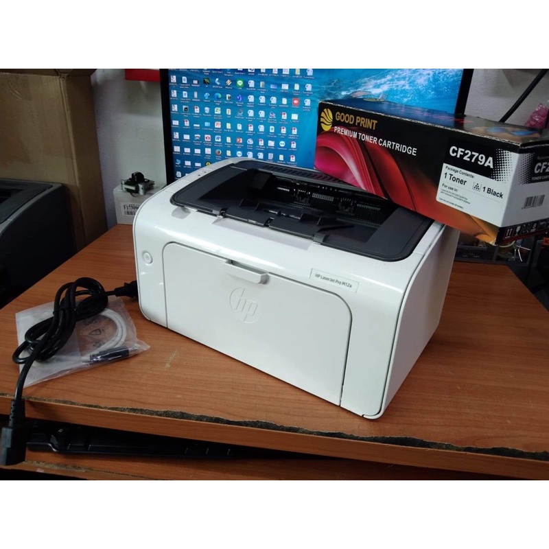 HP LASERJET M12a มือสอง พร้อมใช้ | Shopee Thailand