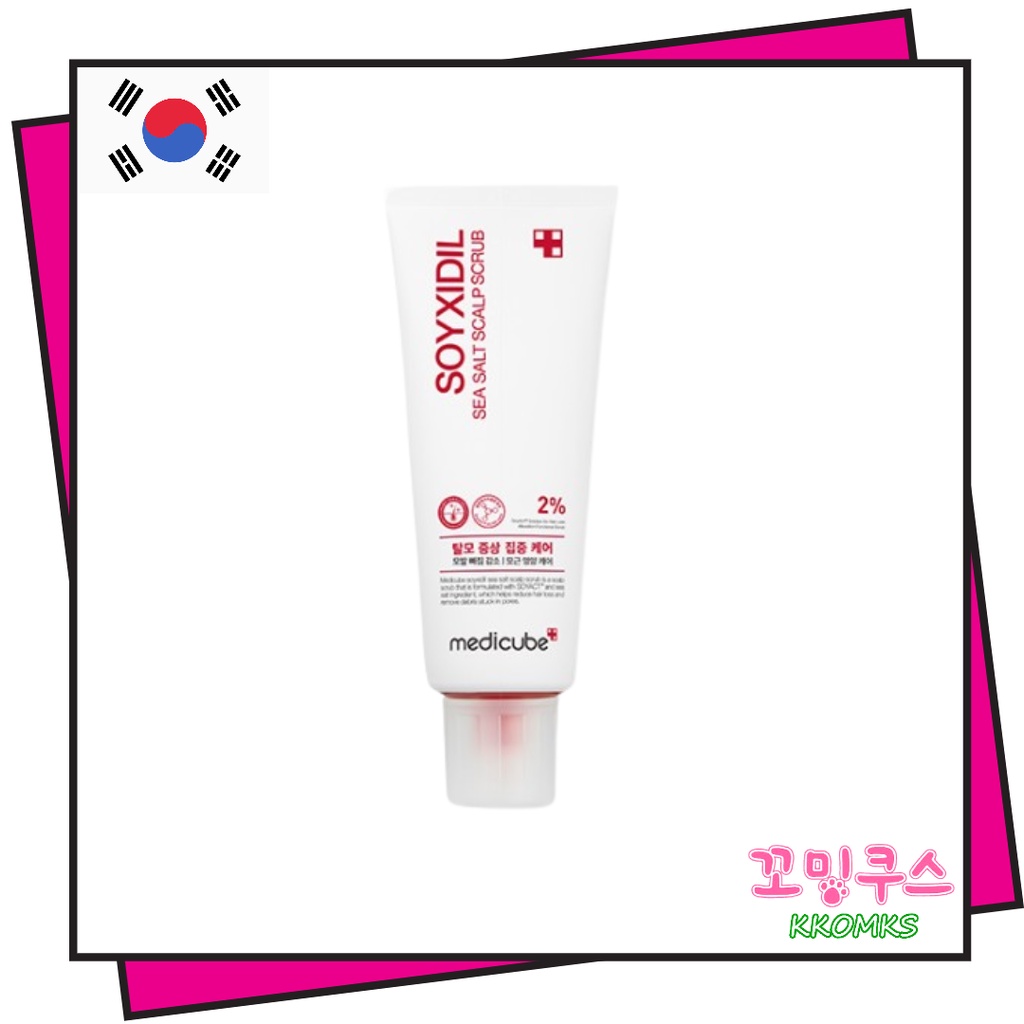 [KOREA] medicube Soyxidil Sea Salt Scalp Scrub 200ml | Shopee Thailand