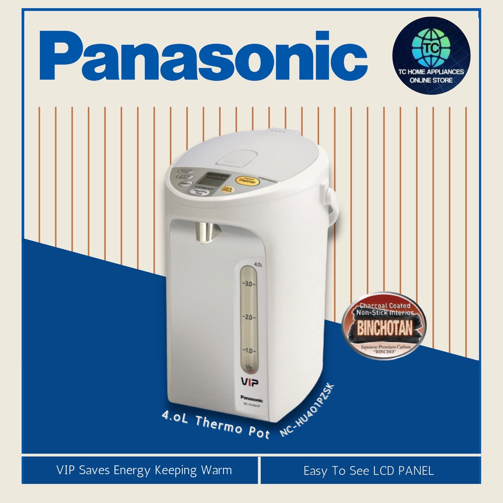 Panasonic Thermo Pot 4.0L (NC-HU401PZSK) | Shopee Thailand