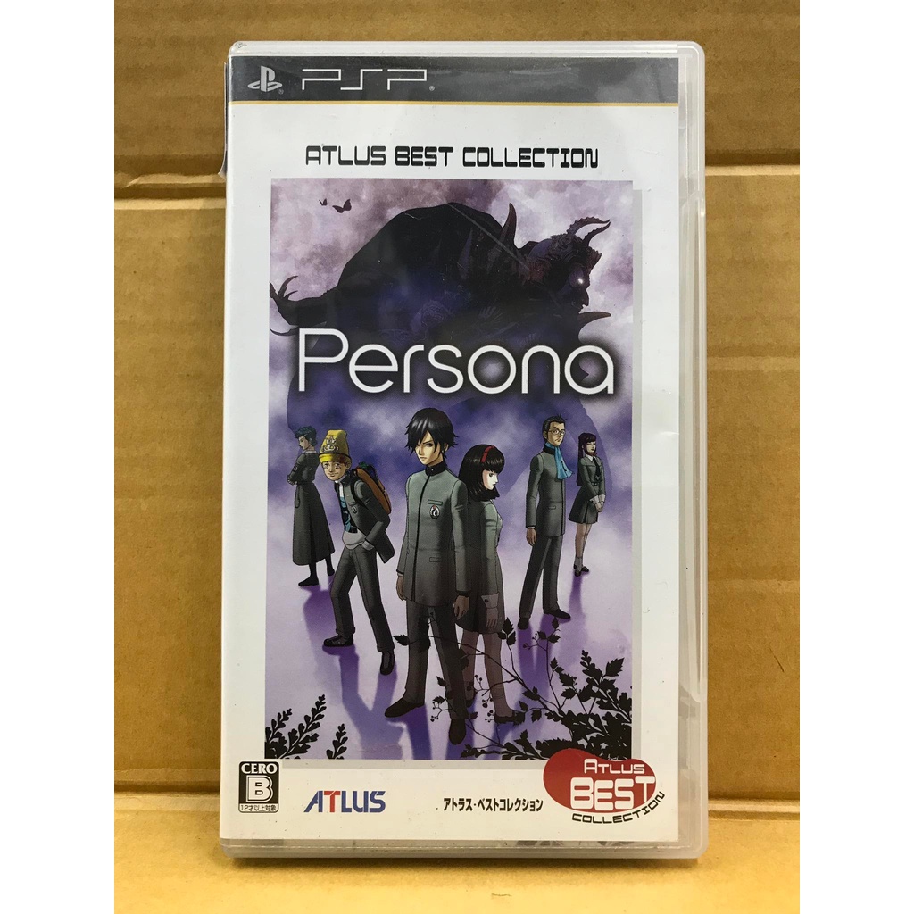 แผ่นแท้ [PSP] Persona (ULJM-05422 | 05686) Shin Megami Tensei | Shopee ...