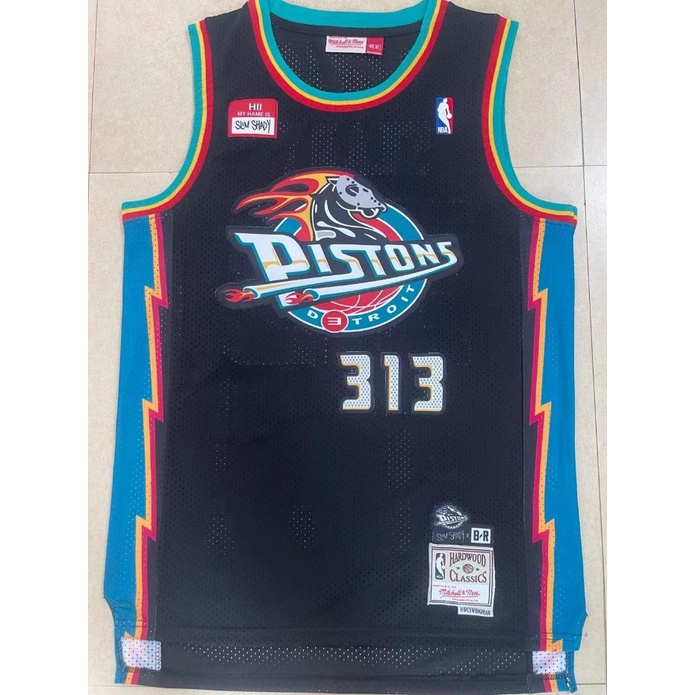 Nba Detroit Pistons ใหม ่ #313 Shady Slim Shad Eminem เสื ้ อบาสเก ็ ต ...
