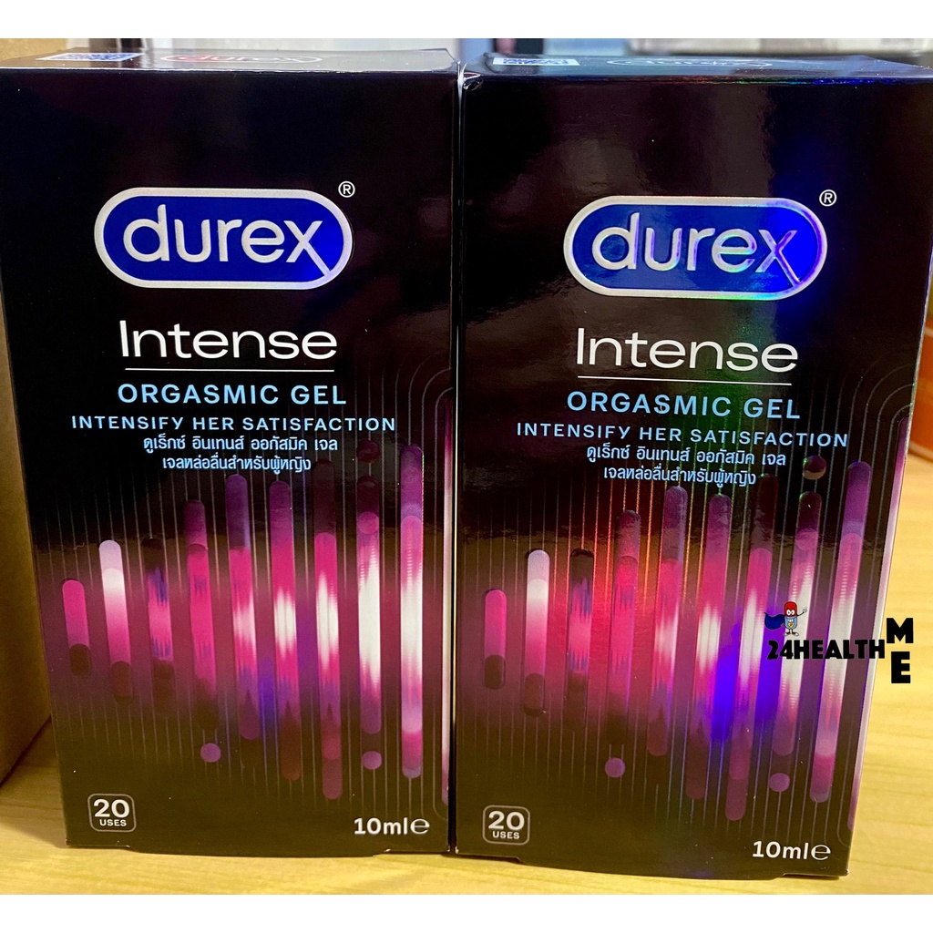 Exp2024 แพ๊ค 2 กล่อง 🔥 Durex Intense Orgasmic Gel 10 ml ดูเร็กซ์ อินเทนส์ ออกัสมิค เจล สำหรับ ...