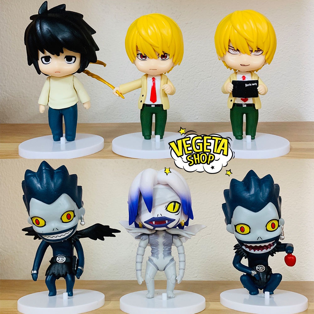 Death Note Model - Yagami Raito Light Kira Death Ryuk Shinigami Rem L ...