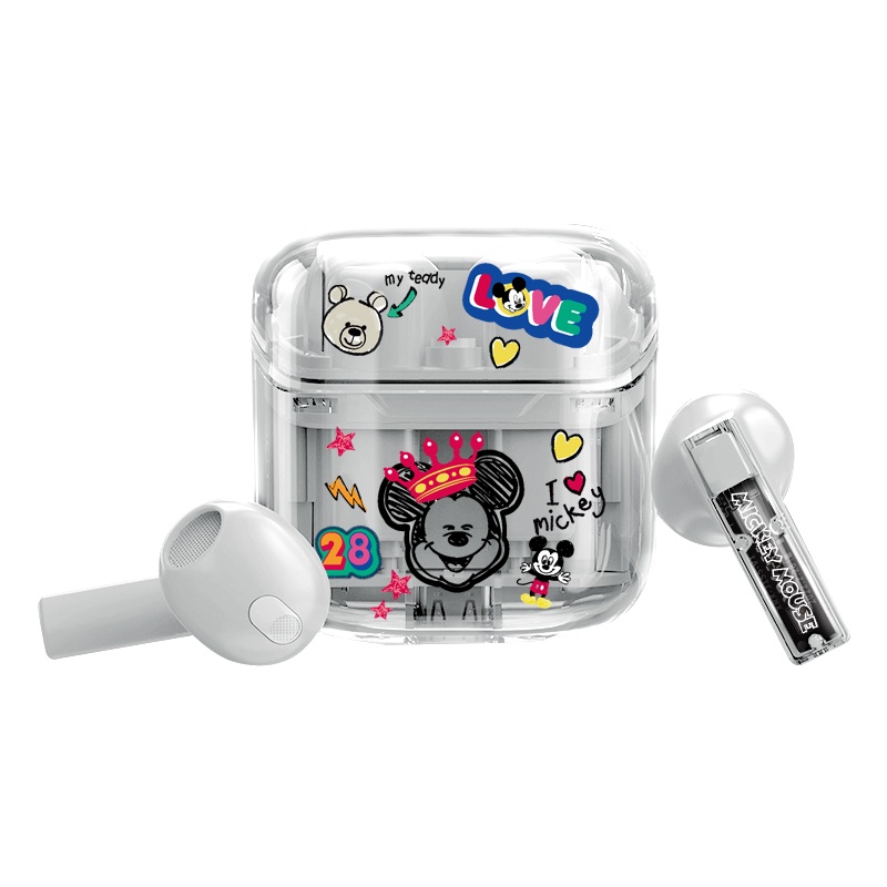 Disney DB1 หูฟังบลูทูธไร้สาย 5.3 ตัดเสียงรบกวน ระบบสเตอริโอ HIFI กัน ...