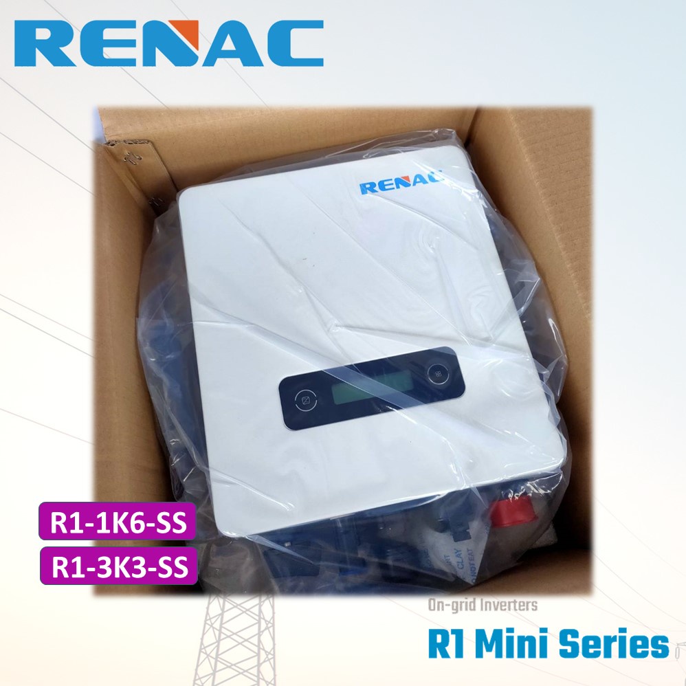 Grid Tie Inverter ยี่ห้อ Renac Power ขนาด 1.6, 3.3, 5.0 Kw รุ่น มีCT ...