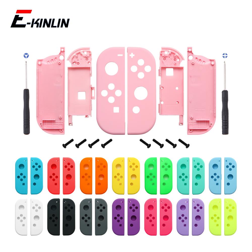 เคสตัวควบคุมซ้าย ขวา แบบเปลี่ยน สําหรับ Nintendo Switch OLED Joy-Con Joycon NS | Shopee Thailand