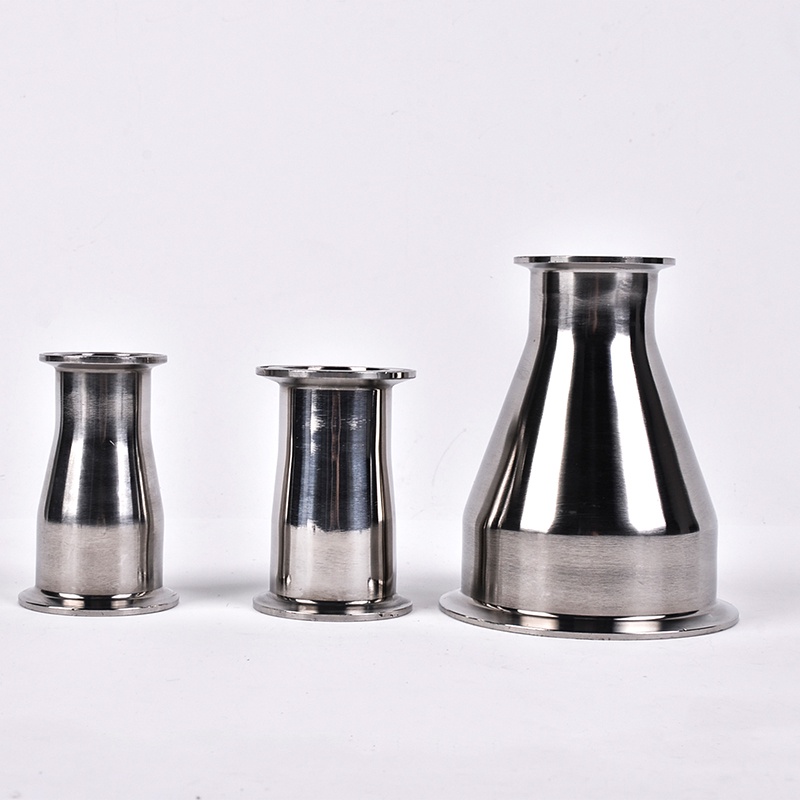 1Pc SS304 OD19mm to 102mm 3/4"- 4" Pipe Sanitary Tri Clamp Ferrule ...