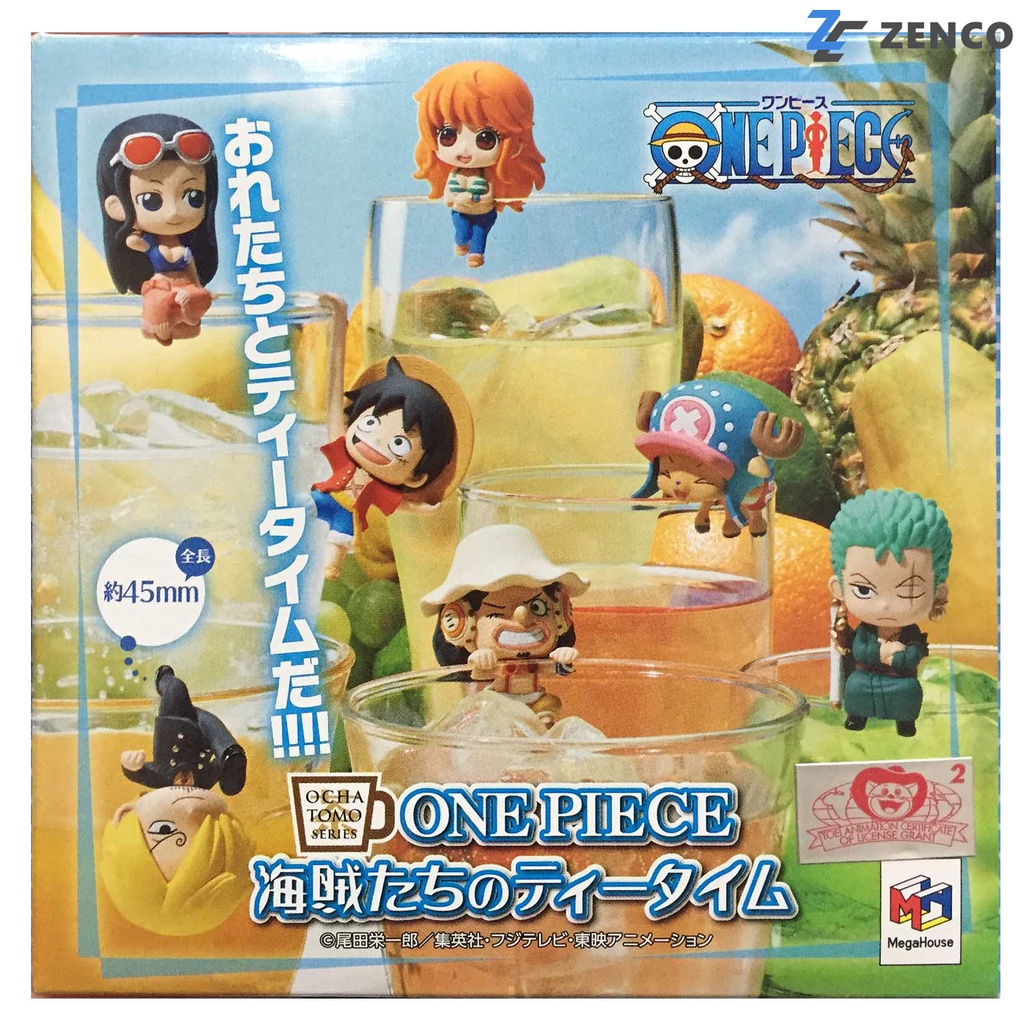 MegaHouse Ochatomo One Piece Pirates Tea Time (Set of 8) 4535123820731 ...