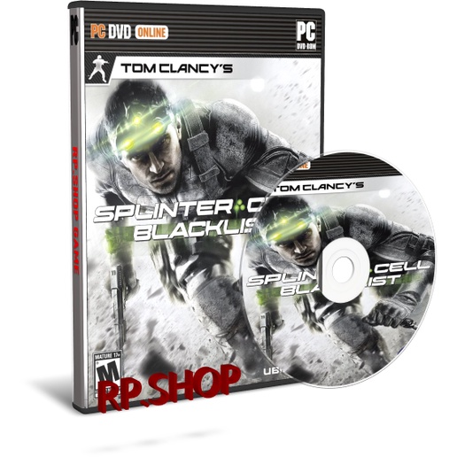 แผ่นเกมคอม TOM CLANCY'S SPLINTER CELL BLACKLIST | Shopee Thailand