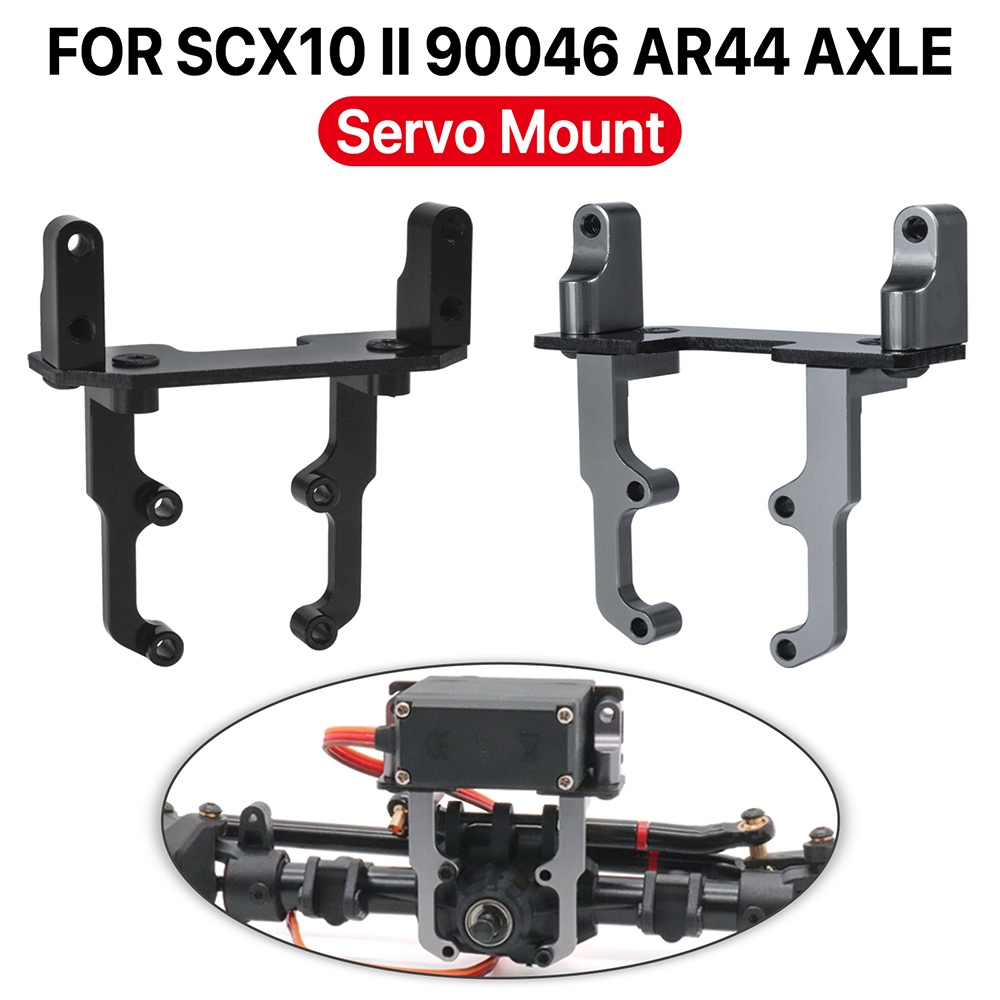 ขาตั้งเซอร์โวโลหะ สําหรับอัพเกรดรถไต่หินบังคับ Axial SCX10 II 90046 ...