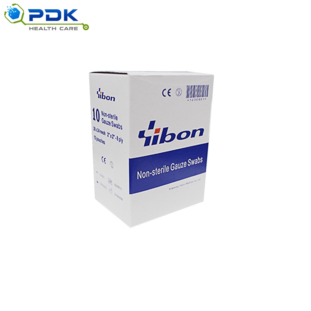 ผ้าก๊อซ 8 พับ ยิบบอน มี 3 แบบ ( 10ชิ้น/กล่อง )Yibon | Shopee Thailand