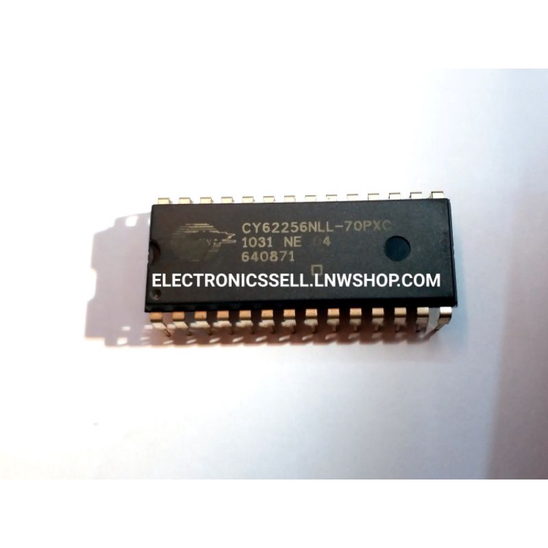 CY62256NLL-70PCX ไอซี IC ตัวถัง DIP-28 CY62256 NLL - 70 PCX อุปกรณ์ ...