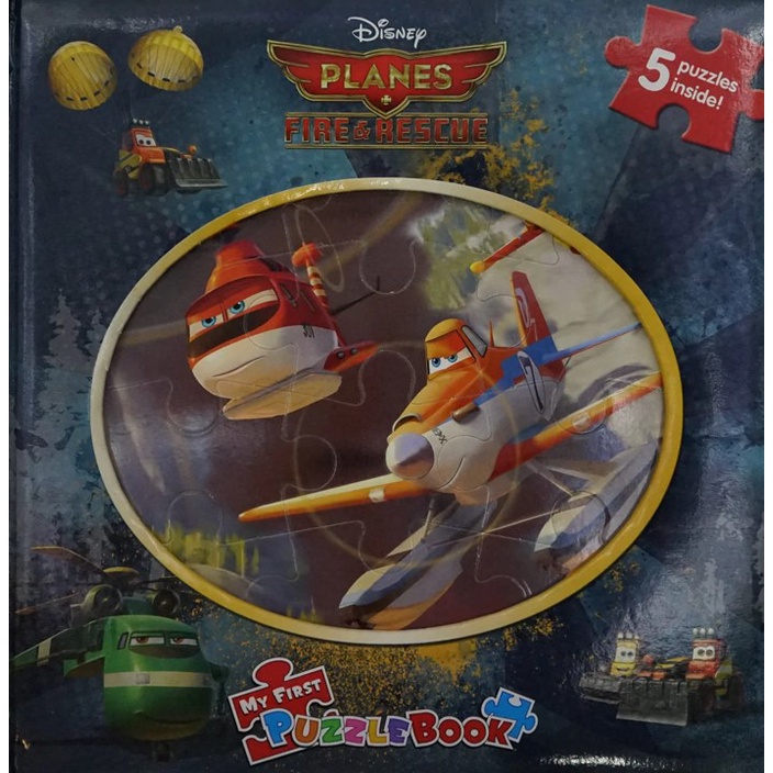 Disney Planes Fire & Rescue My First Puzzle Book หนังสือเด็ก จิ๊กซอว์ ...