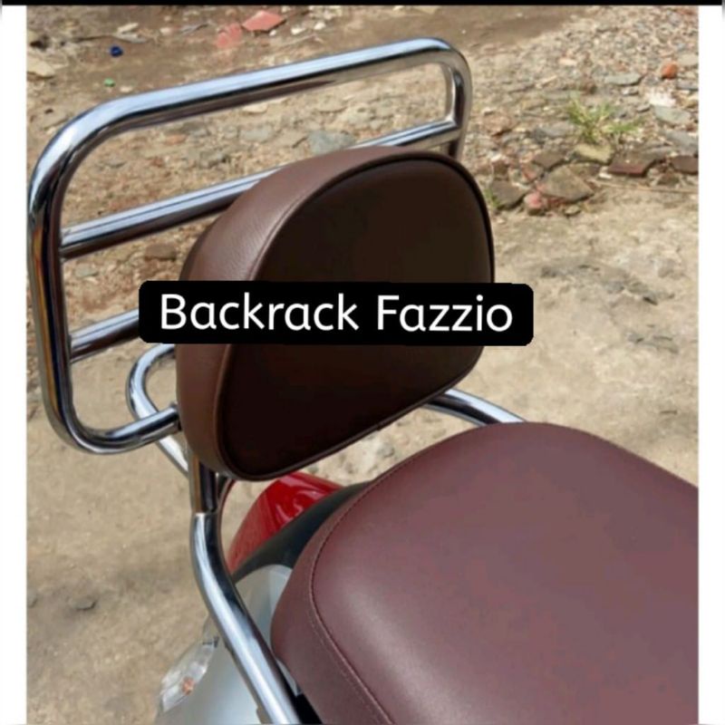 Yamaha Fazzio Back Rack/อุปกรณ์เสริมด้านหลัง Plus แบริ่ง Yamaha Fazio ...