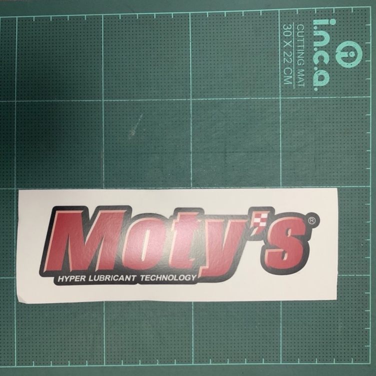 สติ้กเกอร์ MOTY’S Oil Japan Logo Official | Shopee Thailand