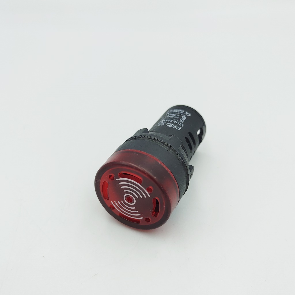 MODEL:ED16-22SM/R BUZZER LAMP LED ออดติดหน้าตู้แบบมีไฟกระพริบแอลอีดี ...