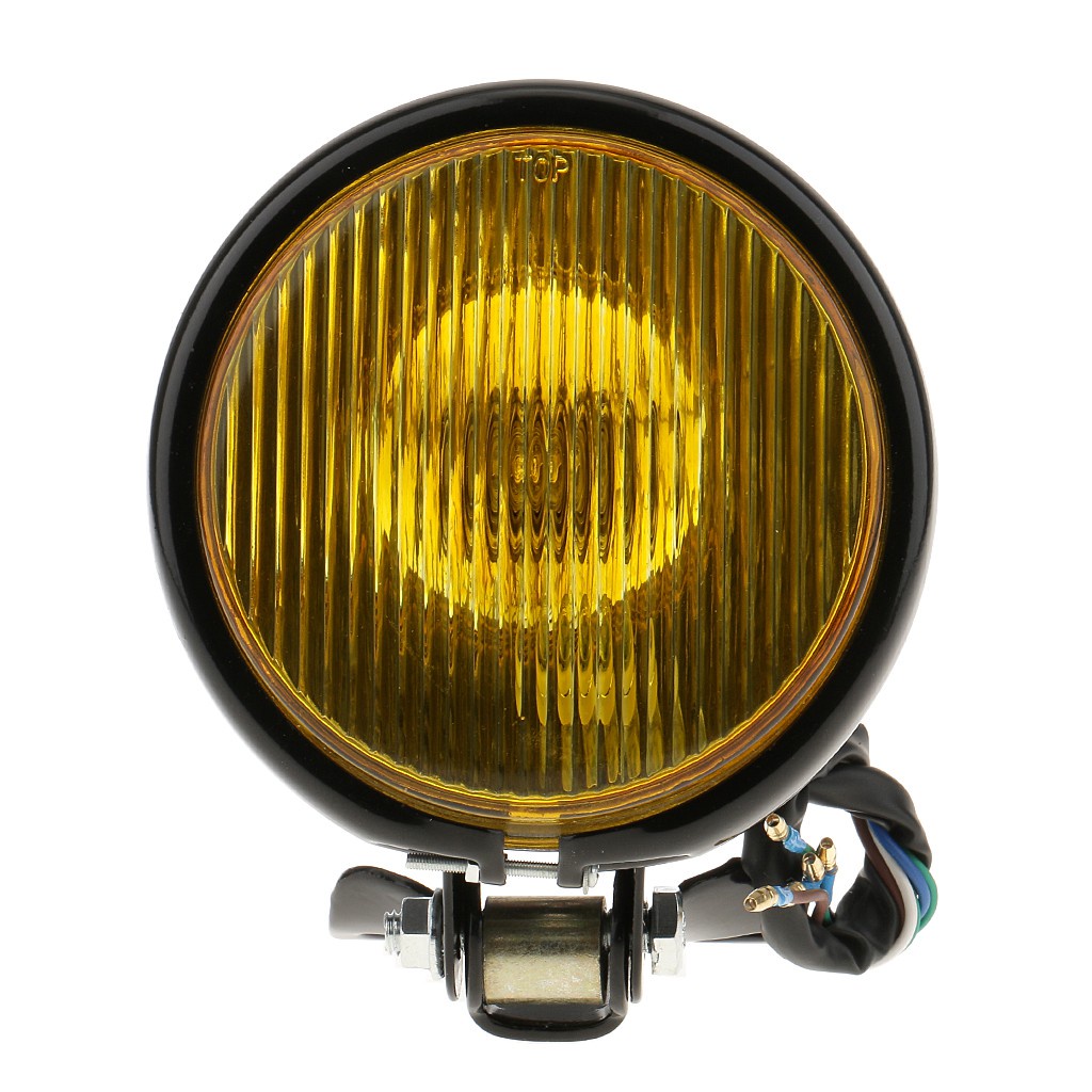 HIFAST ไฟหน้ามอเตอร์ไซค์คลาสสิค ไฟหน้ารถจักรยานยนต์ ทรงกลม 5 นิ้ว 35w ...