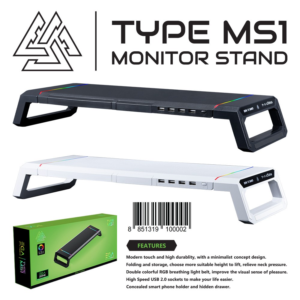 EGA TYPE MS1 RGB Monitor Stand | Shopee Thailand