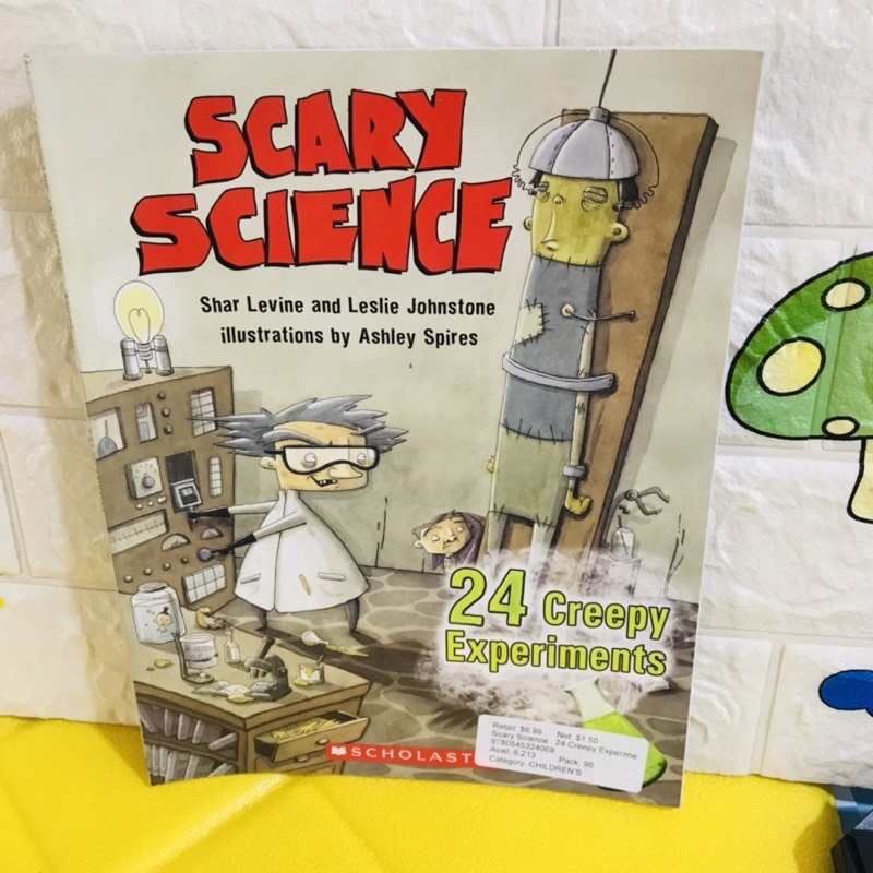 SCARY SCIENCE ปกอ่อนมือสอง-af4 | Shopee Thailand