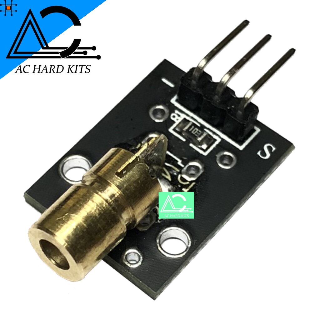 KY-008 Laser Head Sensor Module โมดูลเลเซอร์ 5V | Shopee Thailand
