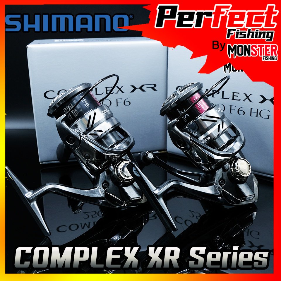 รอกตกปลา รอกสปินนิ่งชิมาโน่ SHIMANO COMPLEX XR 2500 F6 / 2500 F6 HG | Shopee Thailand