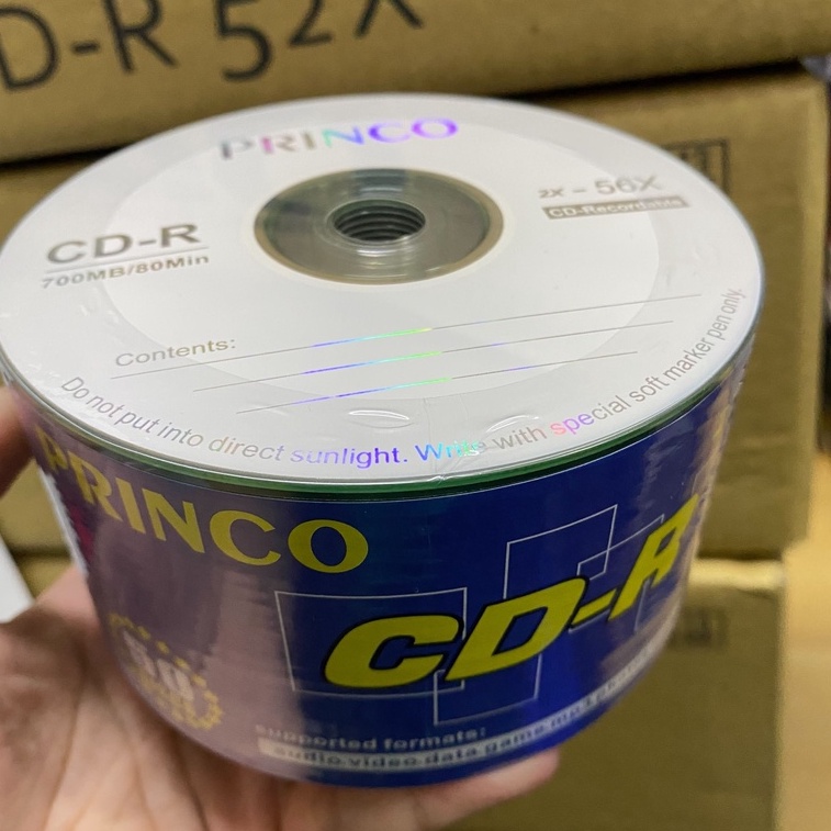CD-R Princo 700MB. 80MIN. | Shopee Thailand