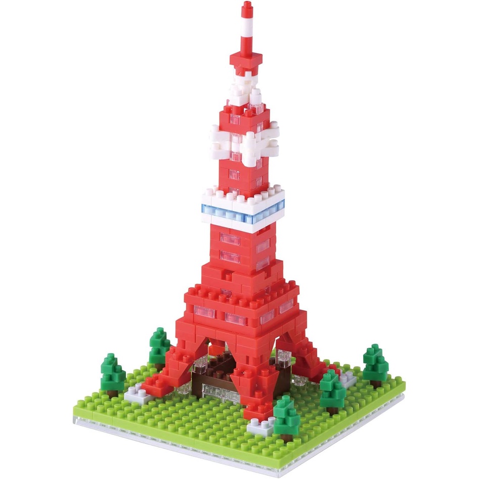 Direct from Japan Kawada Nanoblock Tokyo Tower NBH_90 | Shopee Thailand