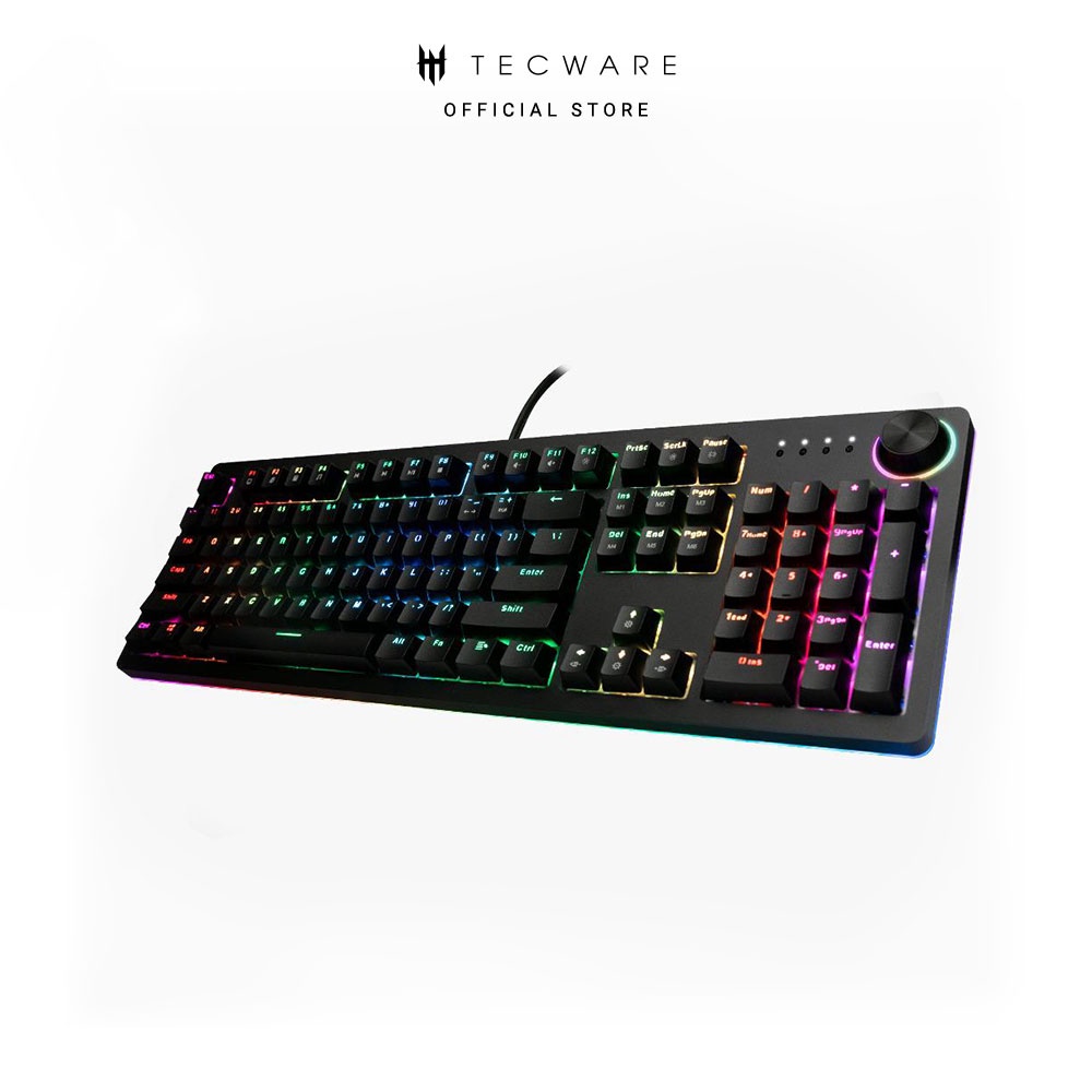 คีย์บอร์ดเชิงกลแบ็คไลท์ Tecware Spectre Pro RGB | Shopee Thailand