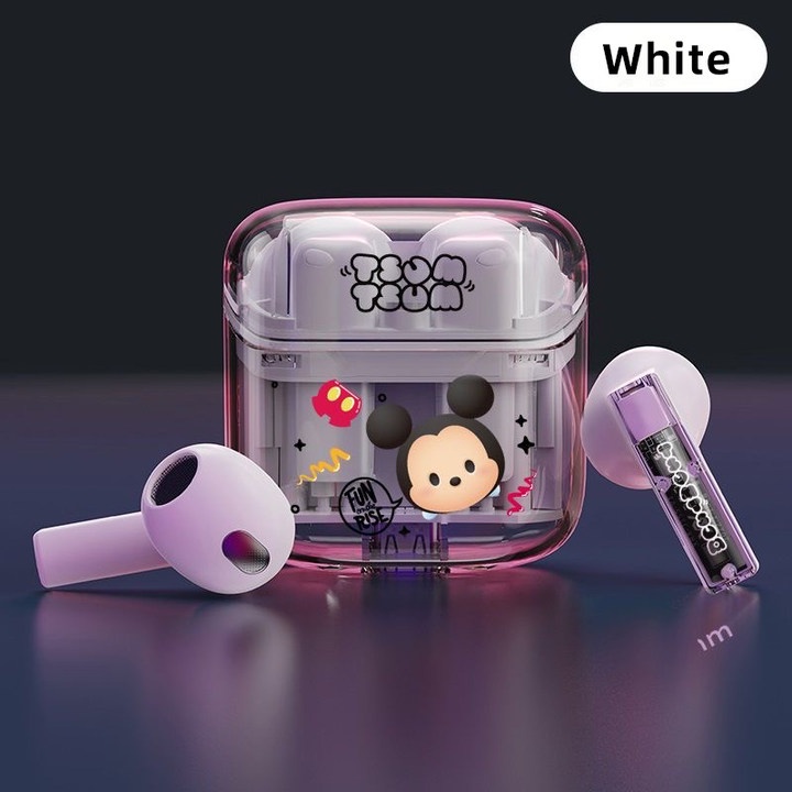 Disney DB1 หูฟังบลูทูธไร้สาย 5.3 ตัดเสียงรบกวน ระบบสเตอริโอ HIFI กัน ...