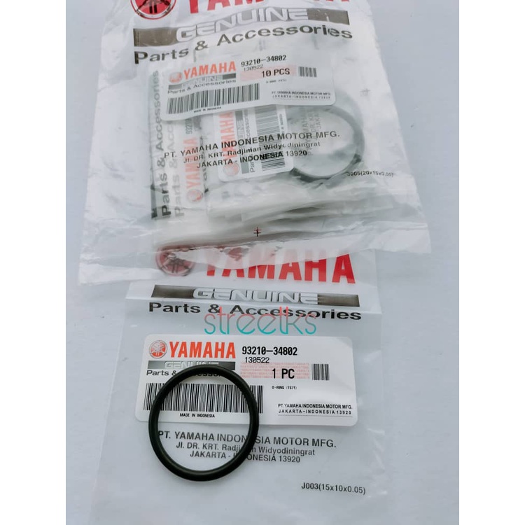 ฝาครอบท่อไอเสีย สีดํา สําหรับ Yamaha Y15ZR 93210-34802 | Shopee Thailand