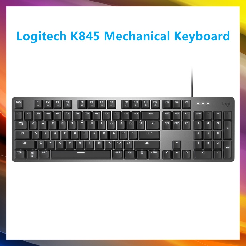 ☸♛คีย์บอร์ด Logitech K845 Mechanical Keyboard พร้อม TTC Switch สวิทช์สี ...