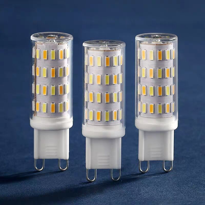 G9 หลอดไฟ tri-color Dimming super bright 220V pin โคมไฟ neutral light ...