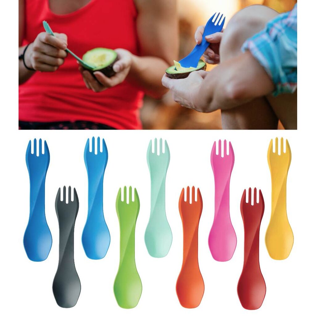 Gobites Uno Bulk Spork ช้อนและส้อมเดินป่า 2 in1 | Shopee Thailand