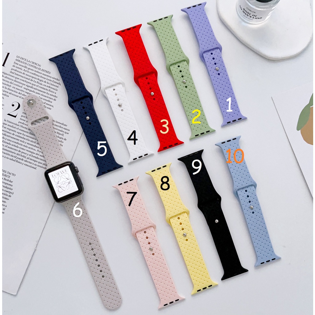 สายนาฬิกาข้อมือไนล่อนถัก พร้อมหัวเข็มขัด แบบเปลี่ยน สําหรับ Watch Series 10 9 8 7 6 SE 5 4 3 2 ...