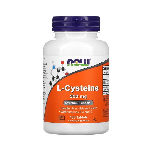 NOW Foods L-Cysteine 500 mg 100 Tablets | Shopee Thailand