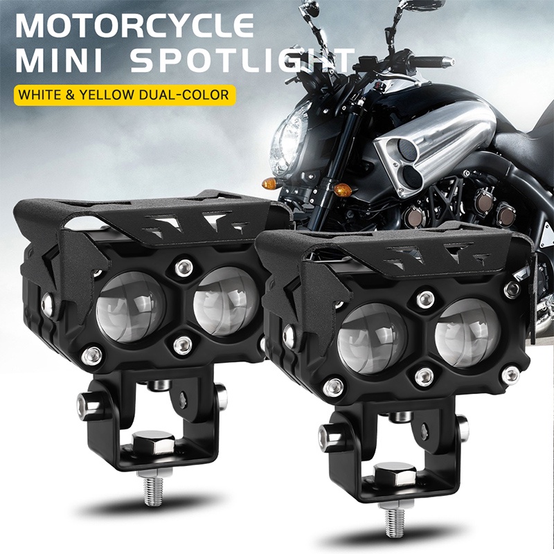 Led Work Light 12V For Car Yellow Fog Lamp 4x4 Off road Motorcycle ...