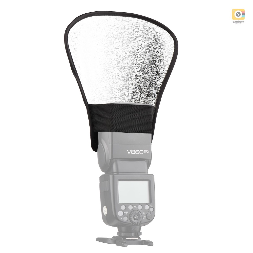 Portable Universal Camera Flash Reflector Speedlite Bounce Diffuser ...