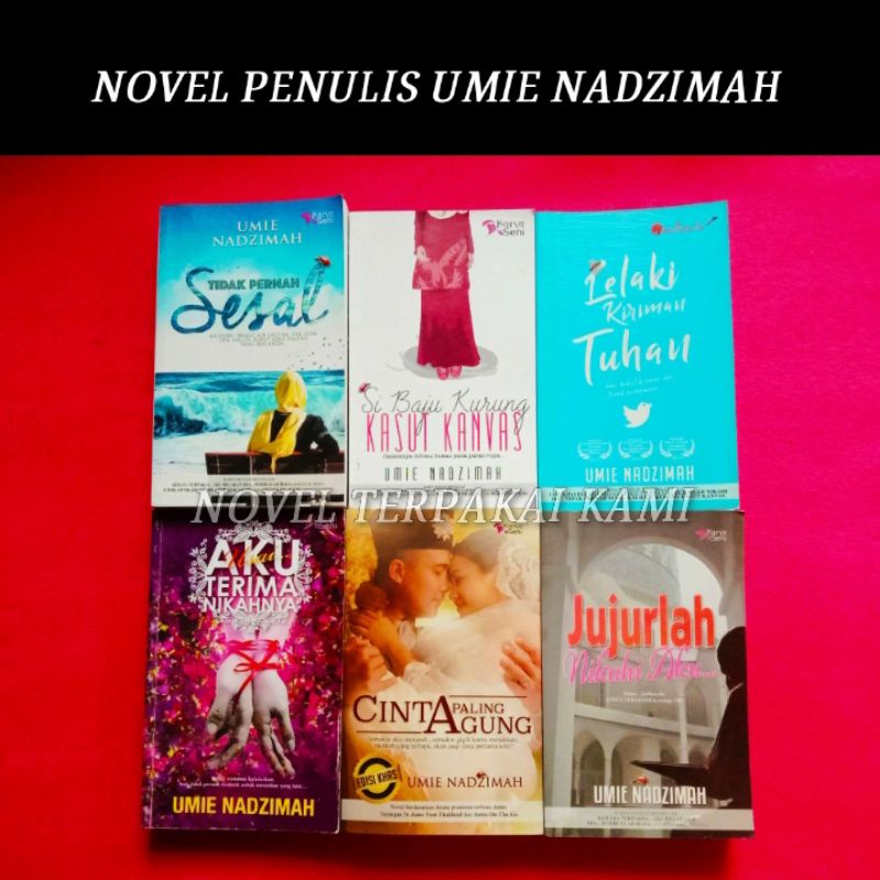 หนังสือนิยาย UMIE NADZIMAH Art2U PRELOVED Adaptation To DRAMA | Shopee Thailand