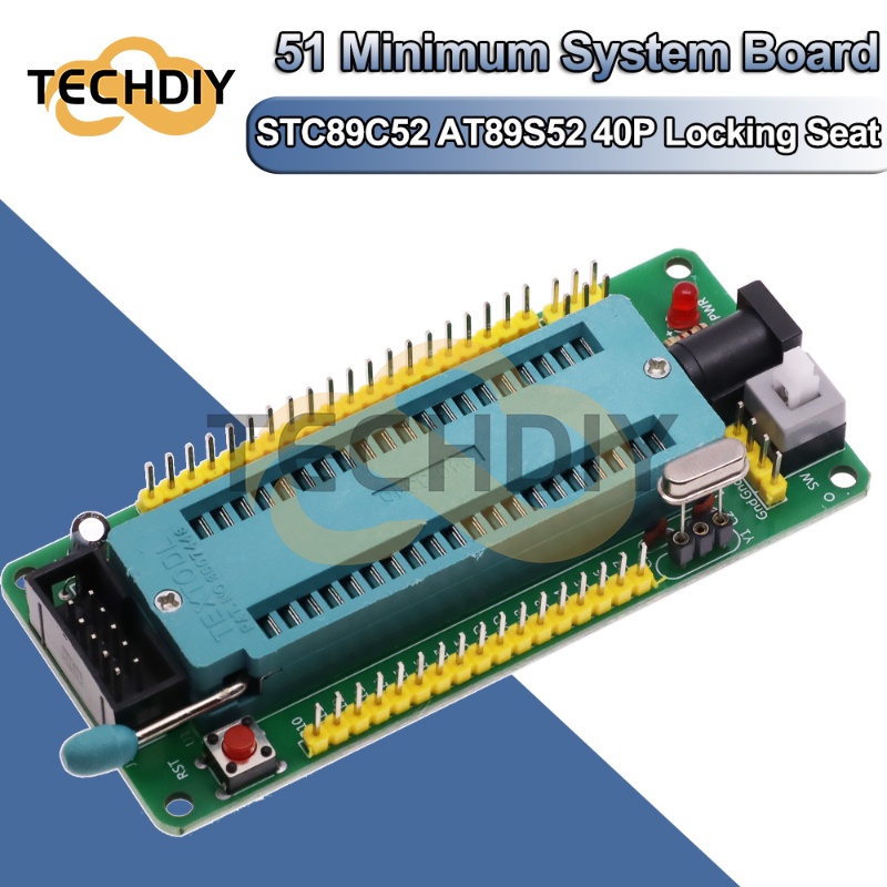 51 AVR Mcu STC บอร์ดไมโครคอนโทรลเลอร์ โปรแกรมเมอร์ STC89C52 AT89S52 40P ... 51 AVR Mcu STC บอร์ดไมโครคอนโทรลเลอร์ โปรแกรมเมอร์ STC89C52 AT89S52 40P ...