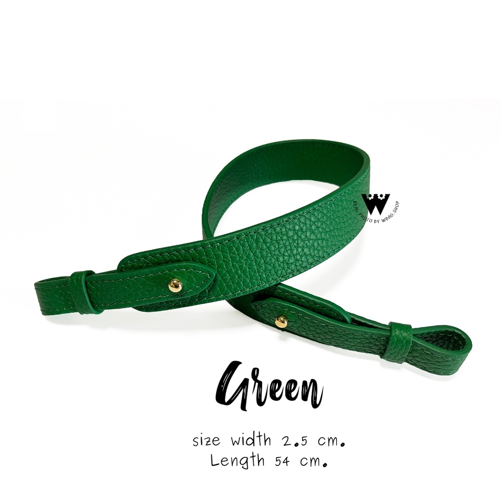 //พร้อมส่ง// สายหนัง Texture Clemence ถอดตะขอออก/เพิ่มได้ สำหรับสไตล์ H ...