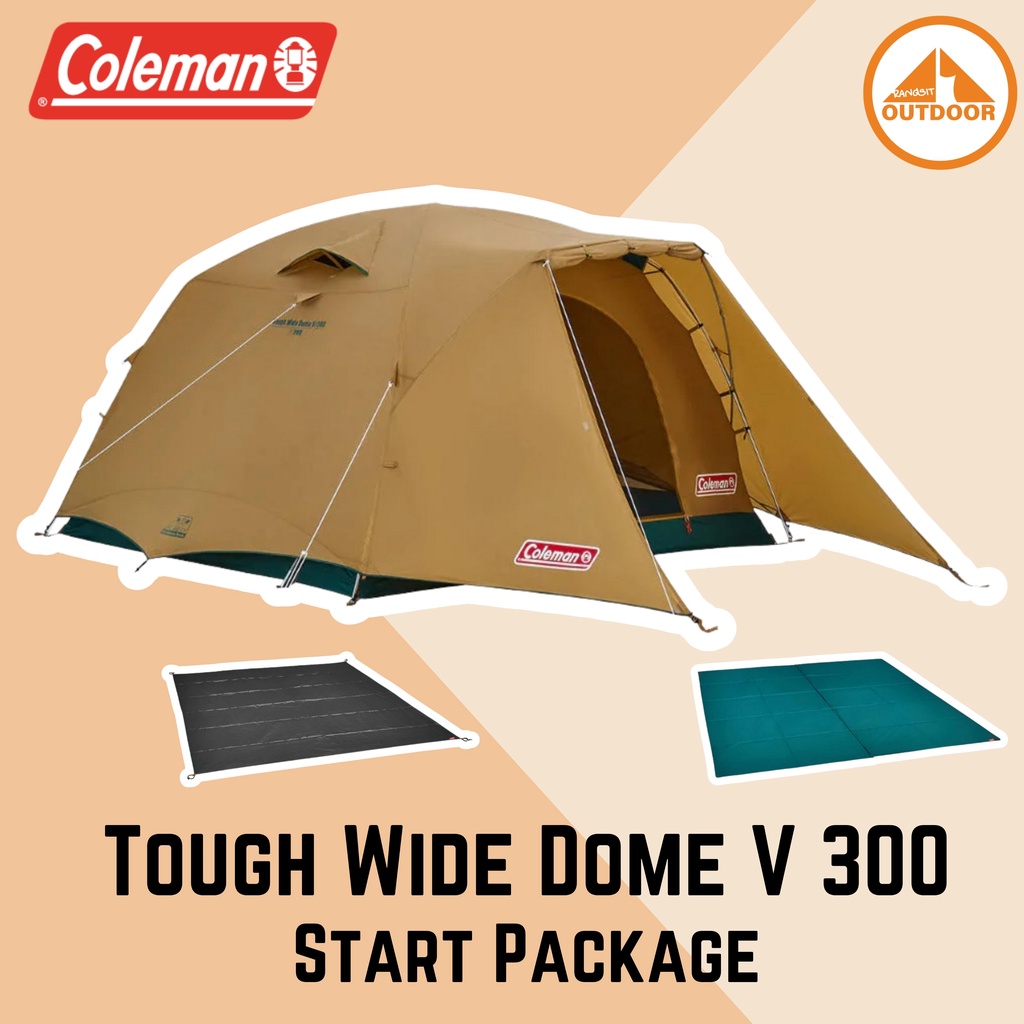 Coleman Tough Wide Dome V300 Start Package 2000038138 เต้นท์ครอบครัว ...