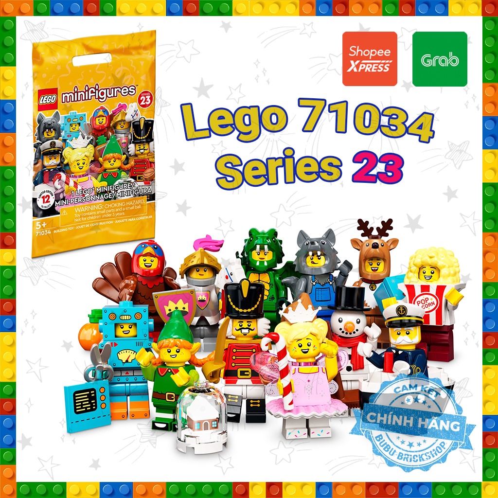 [1 ตัวละคร] Lego Figure 71034 - Lego Minifigures Series 23 | Shopee Thailand