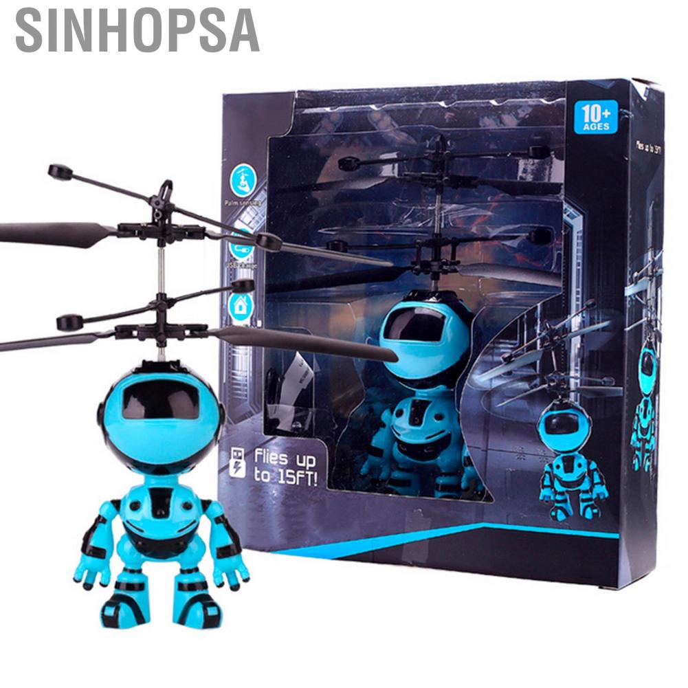 Sinhopsa Mini Induction Flying Robot Helicopter Drone USB Charging Hand ...