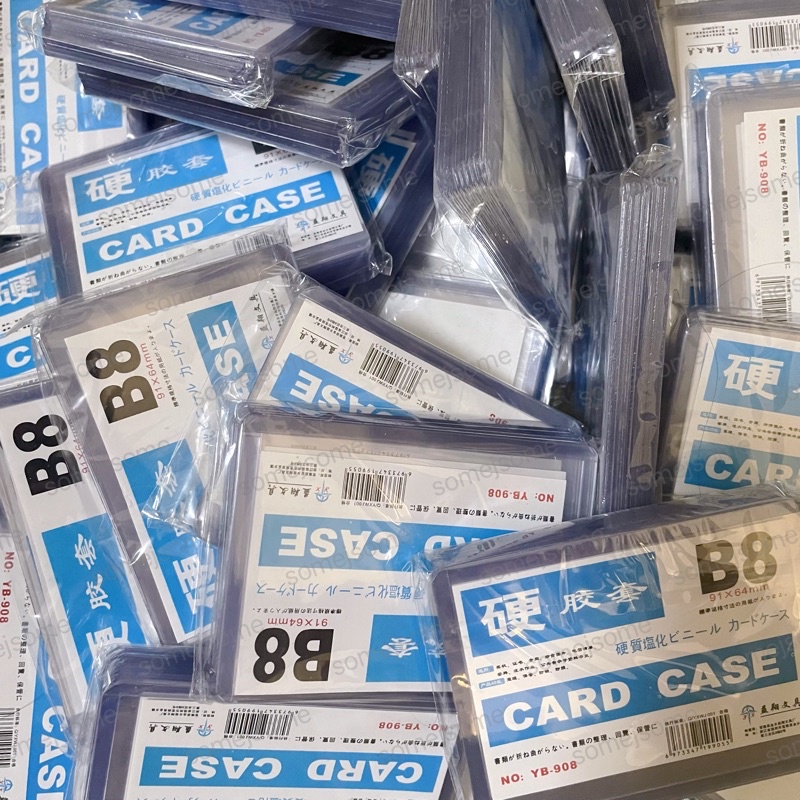 อ่านรายละเอียดก่อนสั่งซื้อ⛔️ พร้อมส่ง Card Case ซองพลาสติกแข็ง กรอบแข็ง ...