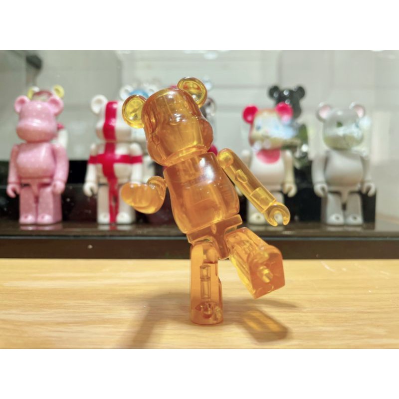 (ของแท้) Be@rbrick Series 13 Jellybean: Clear Orange (Bearbrick ...