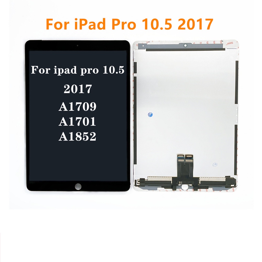 อะไหล่หน้าจอสัมผัส LCD แบบเปลี่ยน สําหรับ IPad Pro 10.5 2017 A1709 ...
