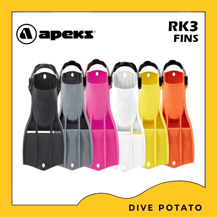 Apeks RK3 Scuba Fins ฟินส์ดำน้ำประสิทธิภาพสูงจากแบรนด์ Apeks | Shopee Thailand