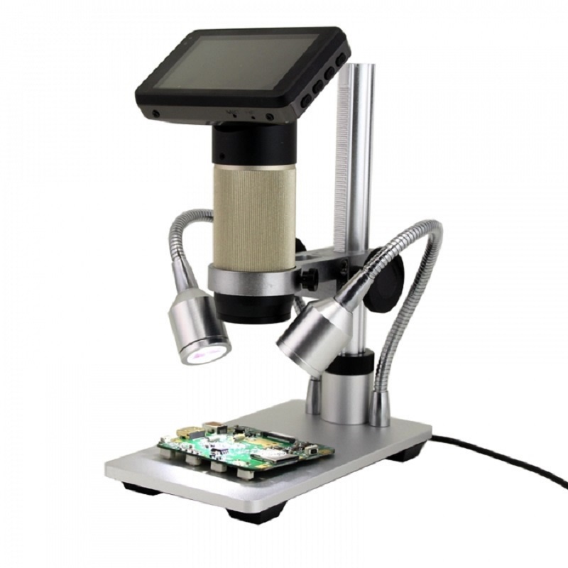 ADSM201 HDMI Electronic Microscope 10X-300X Digital Microscope Camera ...